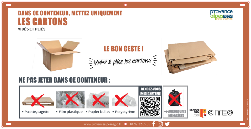 Consignes de tri - Provence Alpes Agglomération