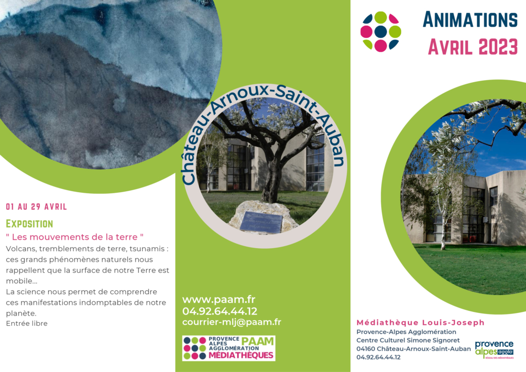 Découvrez le programme culturel de la médiathèque de Château-Arnoux ...